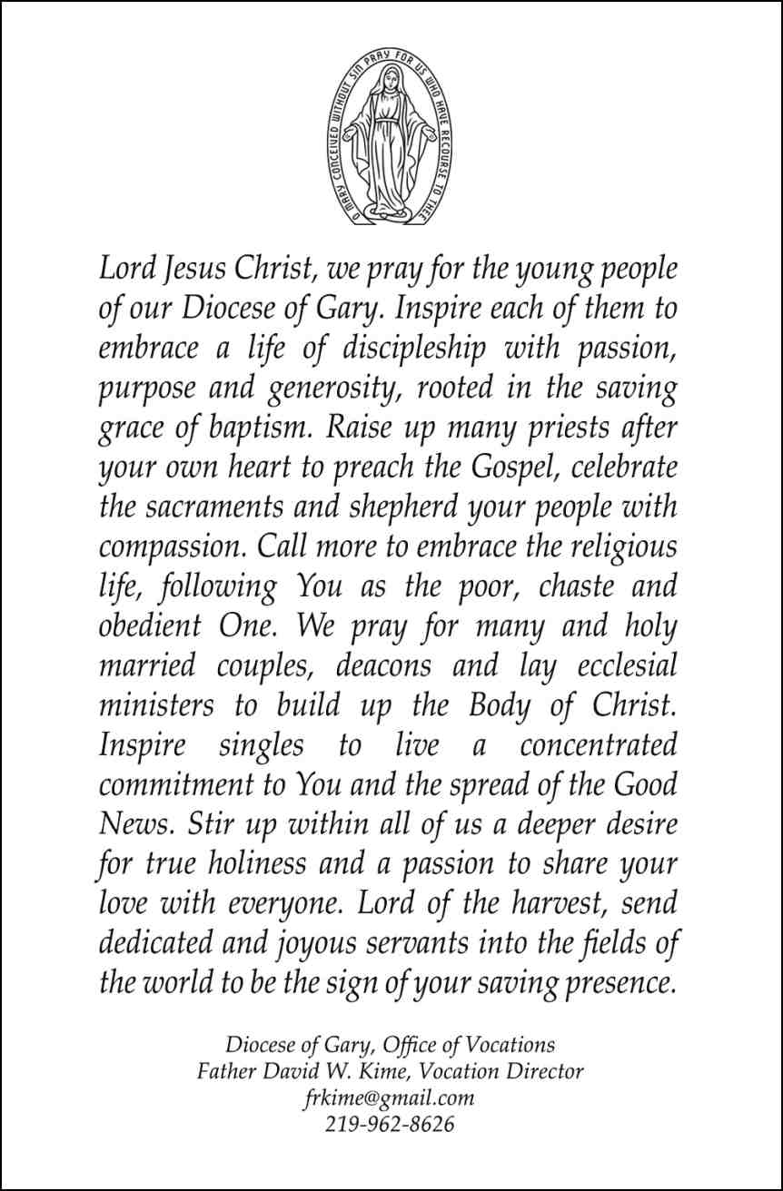 Vocations – St. Paul Church